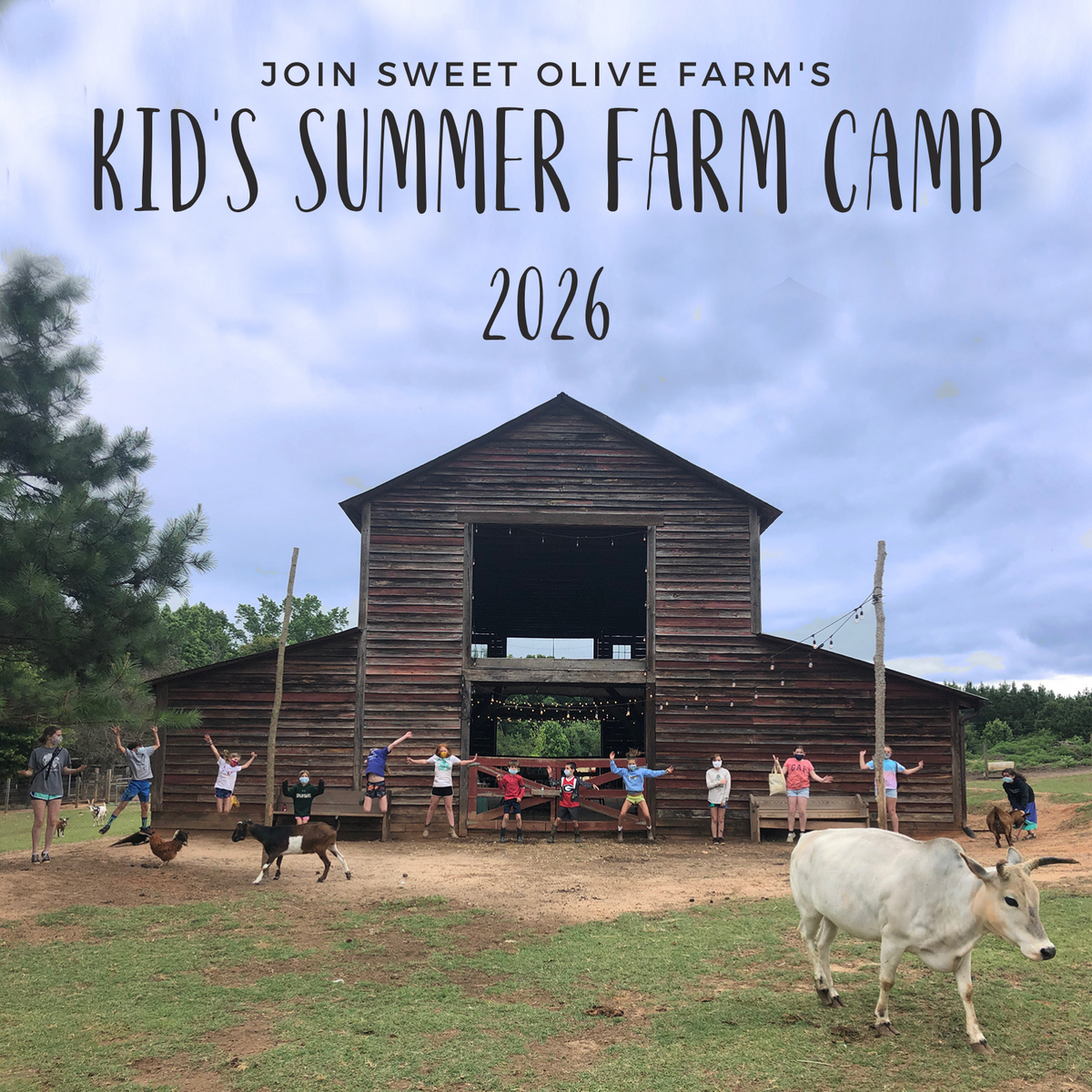 2026 Kids' Farm Camp June 1-5- Week 1 – Sweet Olive Farm